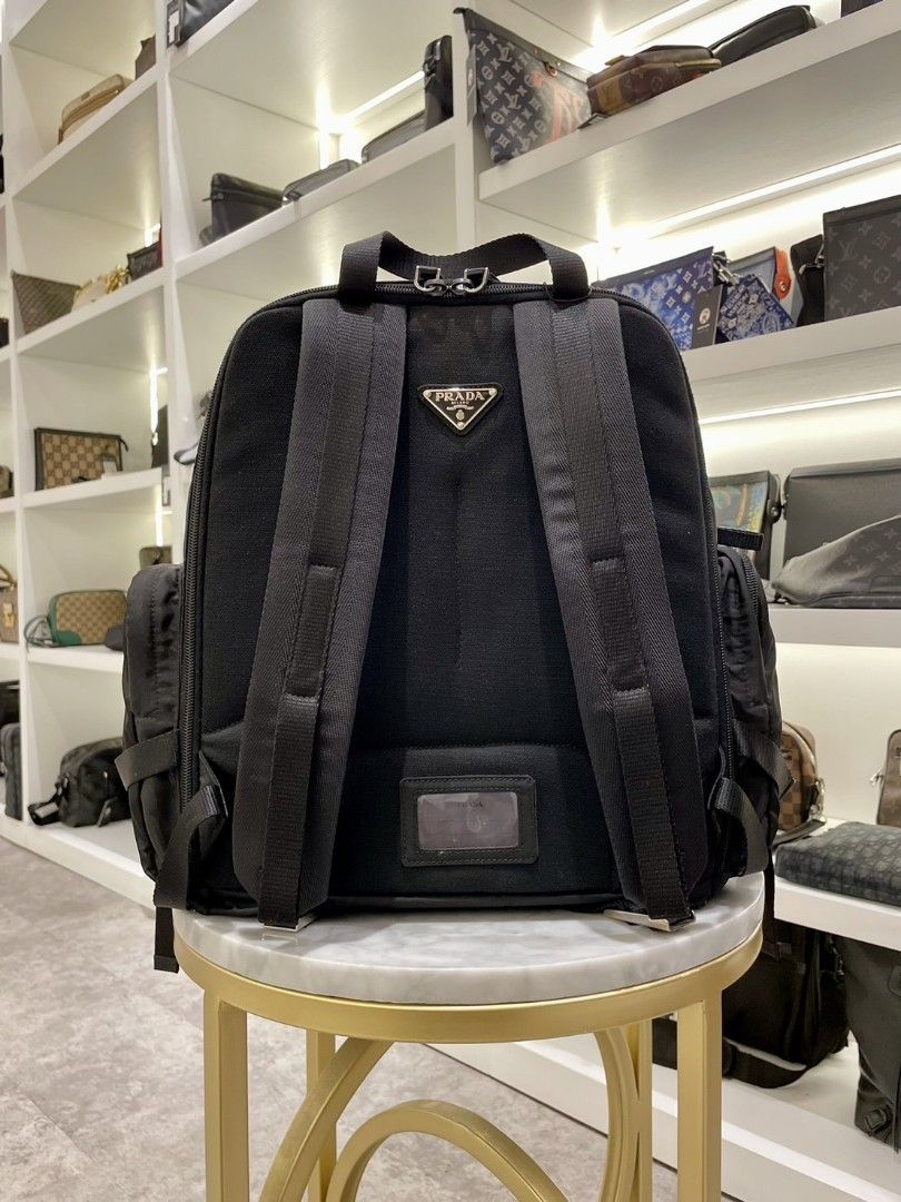 prada backpack men large