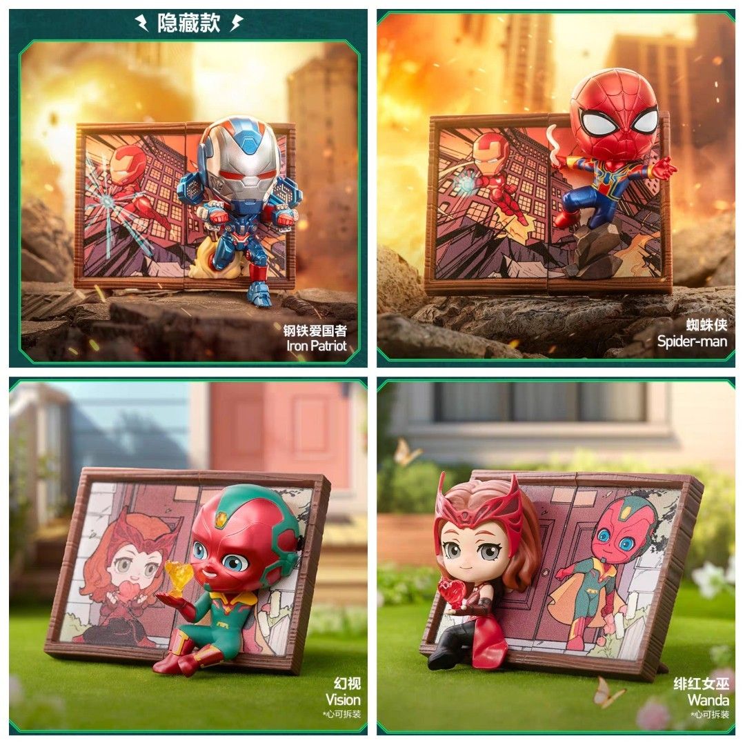 Preorder (Confirmed Design) - Pop Mart popmart Popmart Marvel Photo ...