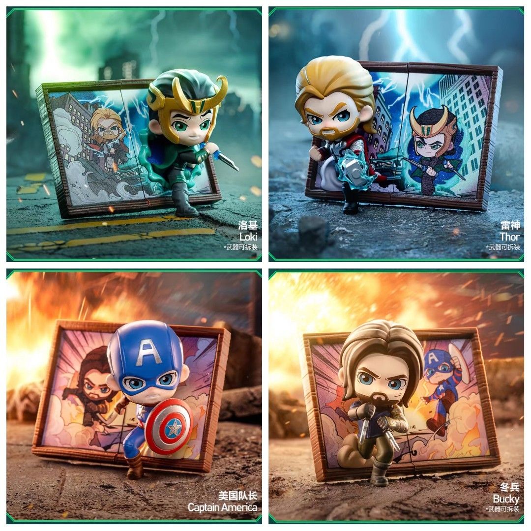 Preorder (Confirmed Design) - Pop Mart popmart Popmart Marvel Photo ...