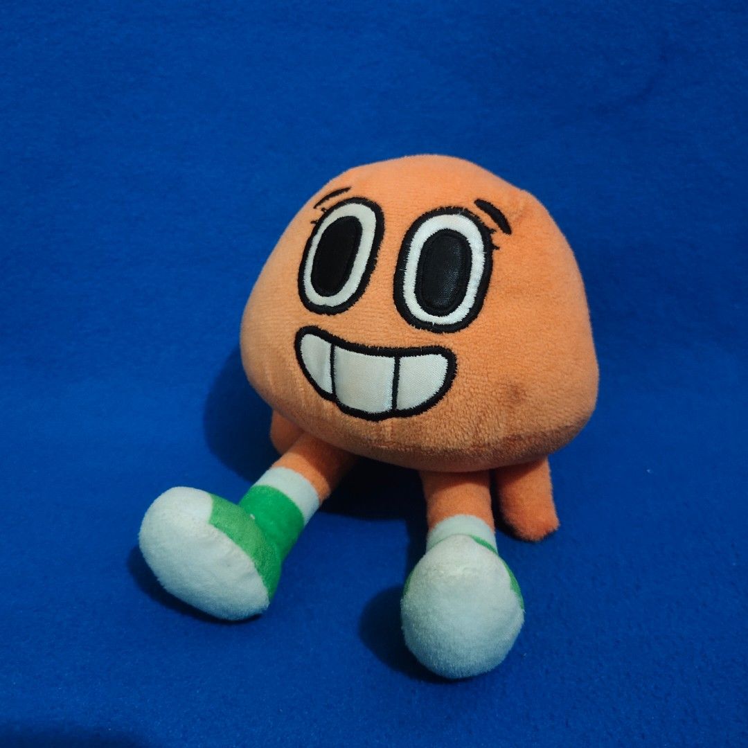 Rare Cartoon Network Darwin Watterson 7 inches Plush (The Amazing World ...