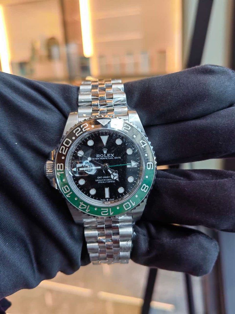 Ready sprite ROLEX 2024 GMT MASTER II 126720VTNR BLACK JUBILEE, Fesyen ...