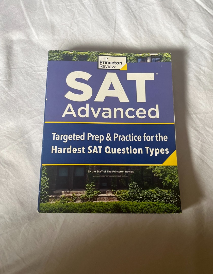[SATs / CETs Review Book] "SAT Advanced: Targeted Prep & Practice for ...