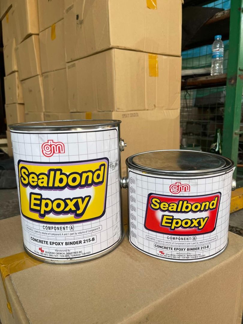 Sealbond Concrete Epoxy Binder, Commercial & Industrial, Industrial ...
