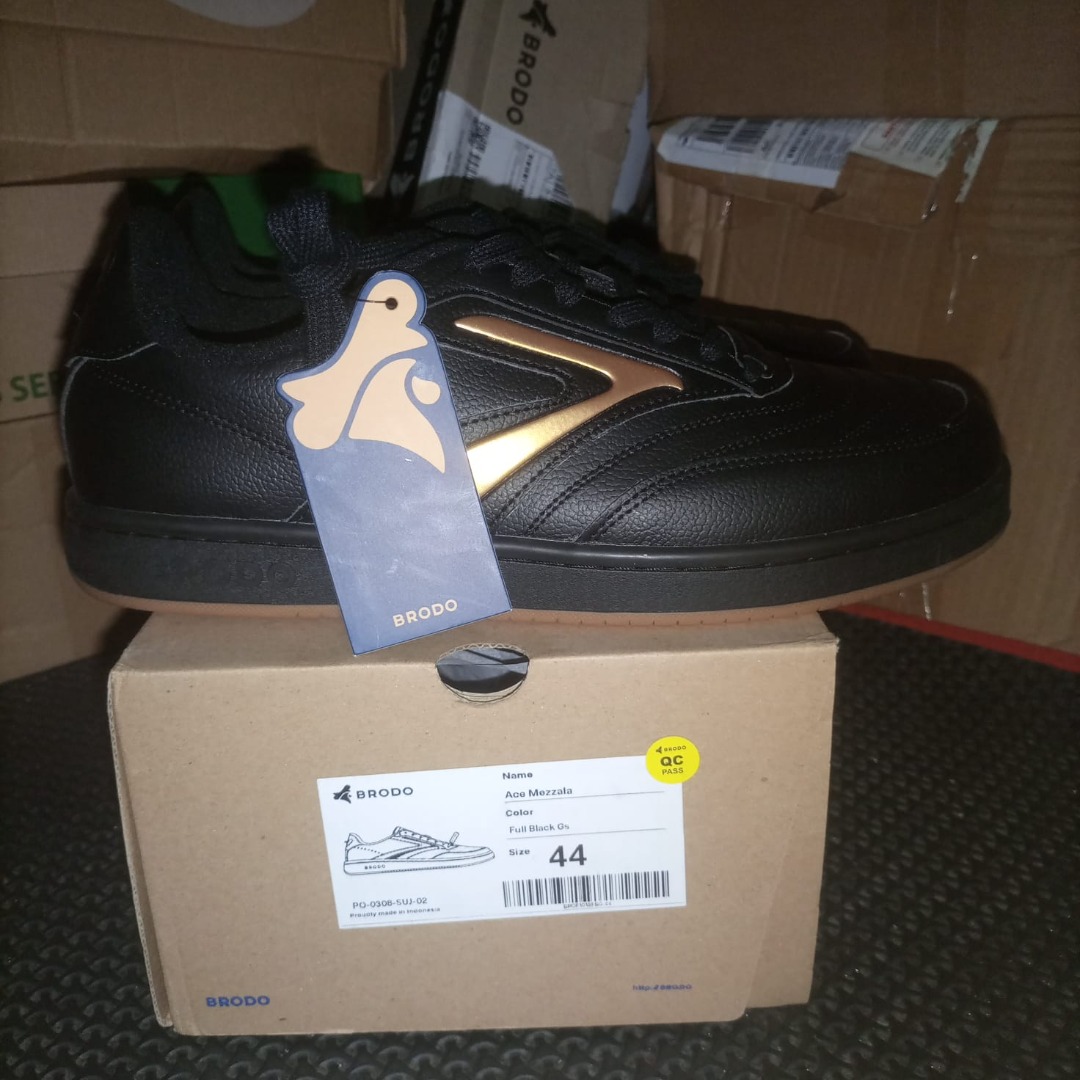 Sepatu Sneakers Brodo Ace Mezzala ukuran 44 original dan baru, Fesyen ...