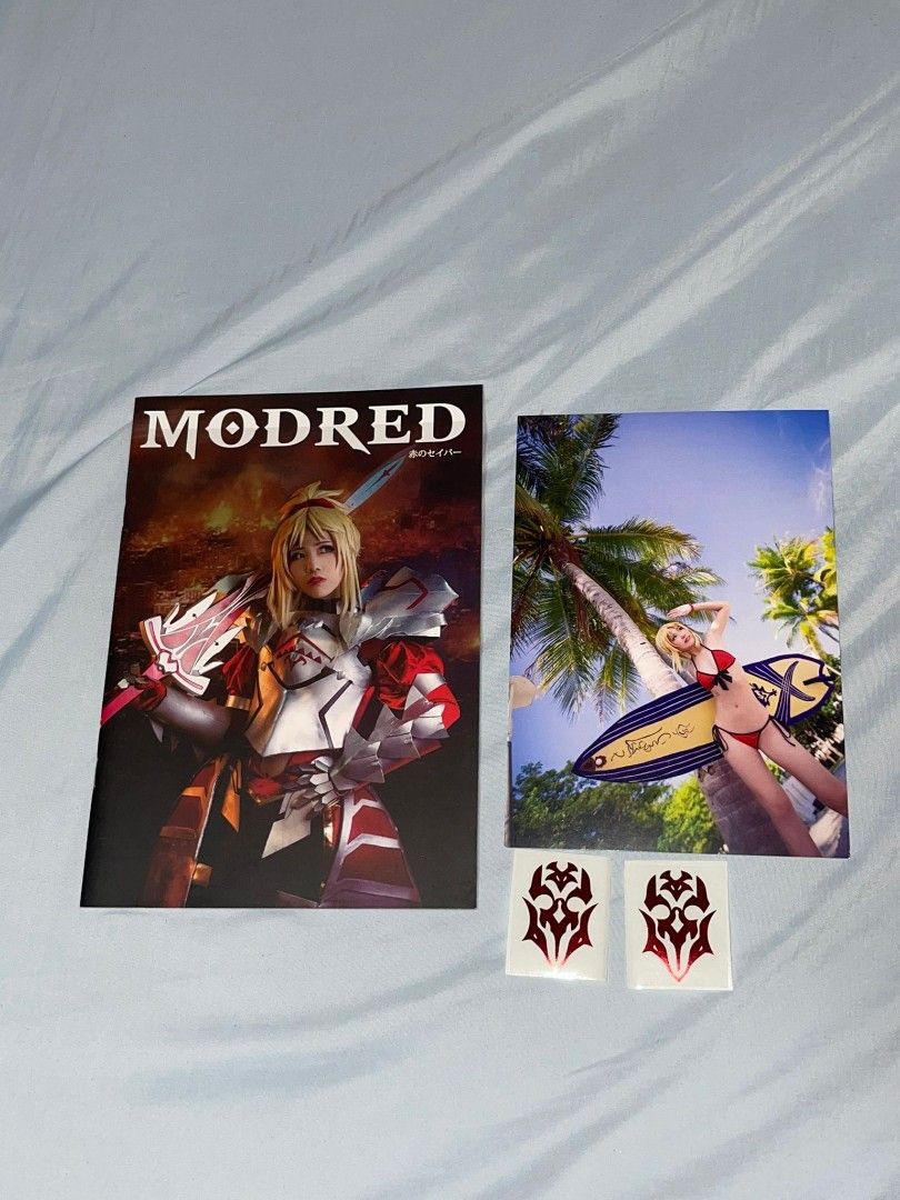 Shine Cosplay Mordred FGO Photobook, Hobbies & Toys, Memorabilia ...