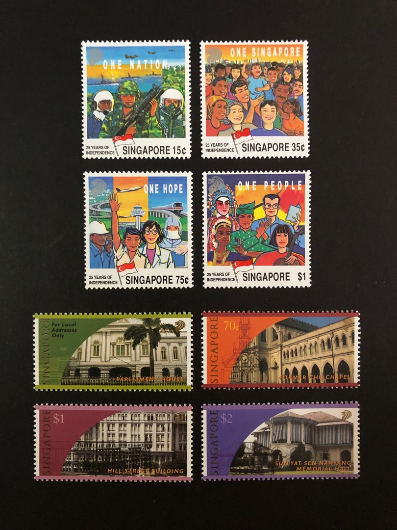 Singapore stamps in the 90s, Hobbies & Toys, Memorabilia & Collectibles ...
