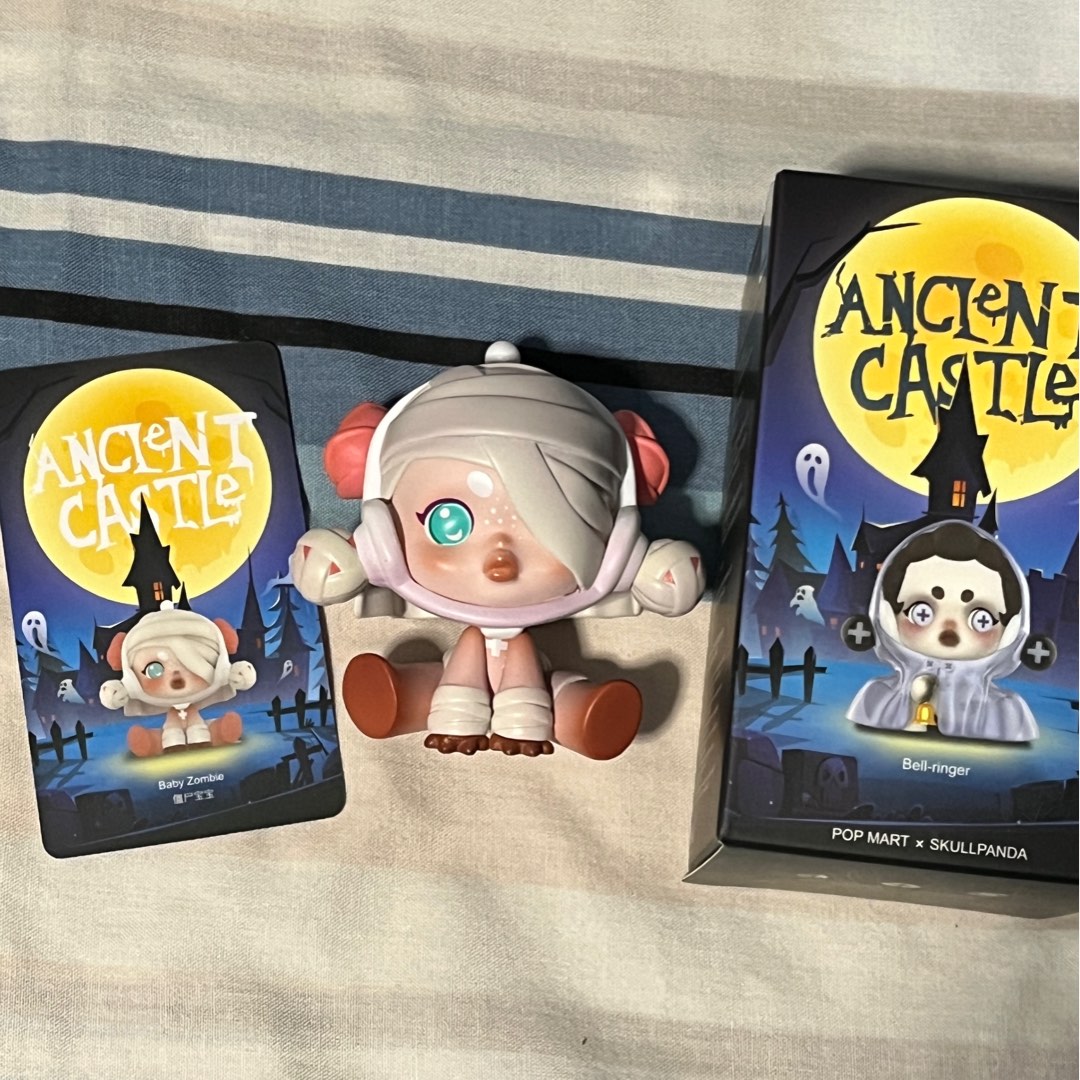 Skullpanda Baby Zombie Ancient Castle POPMART, Hobbies & Toys ...