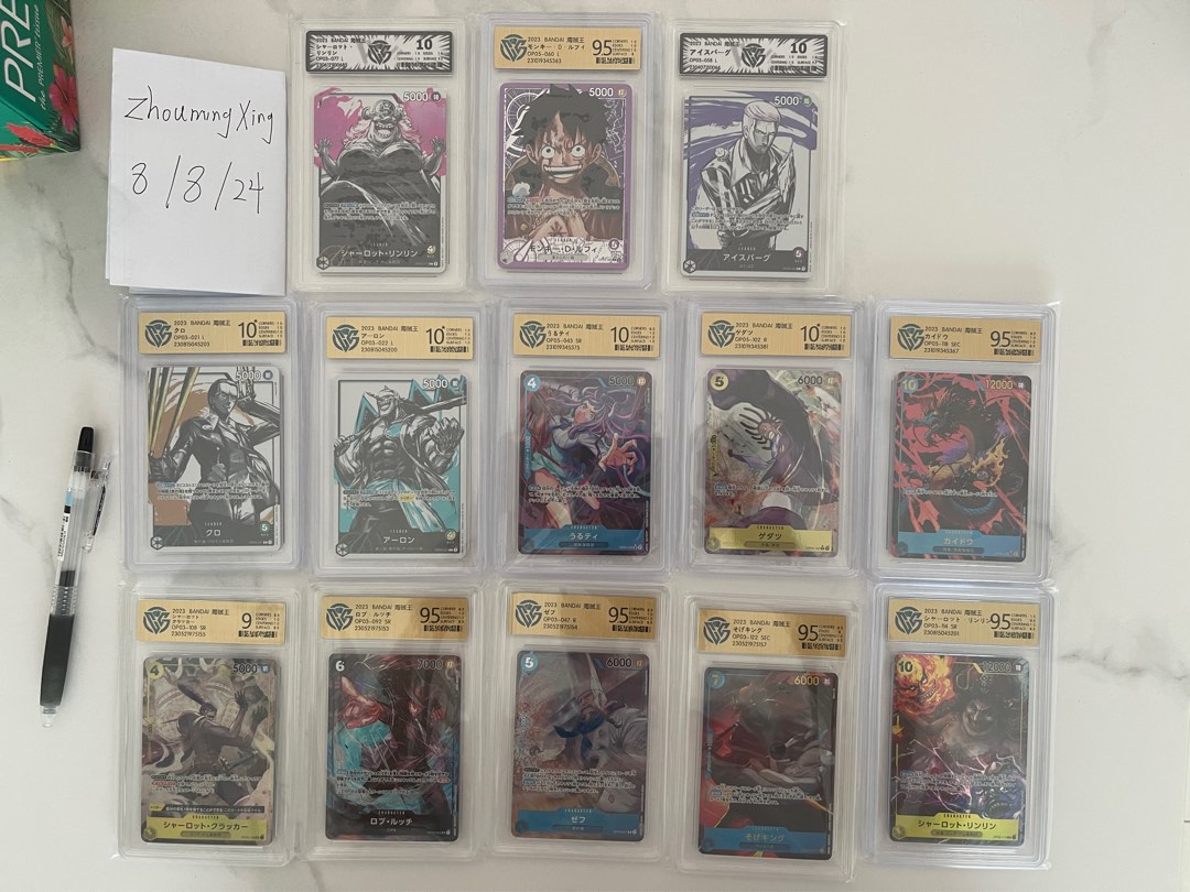 some CGC OPCG cards If u interested Please PM me, Hobbies & Toys, Toys ...