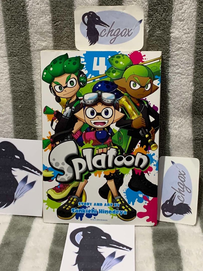 Splatoon Volume 4 by Sankichi Hinodeya | Manga | Viz Media | Manga ...