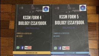 SPM BIOLOGY Q&A KSSM (F4 & F5), Hobbies & Toys, Books & Magazines ...