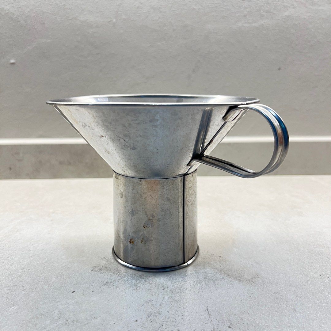 Stainless Steel Noodle Funnel | Corong Bungkus Mee, Furniture & Home ...