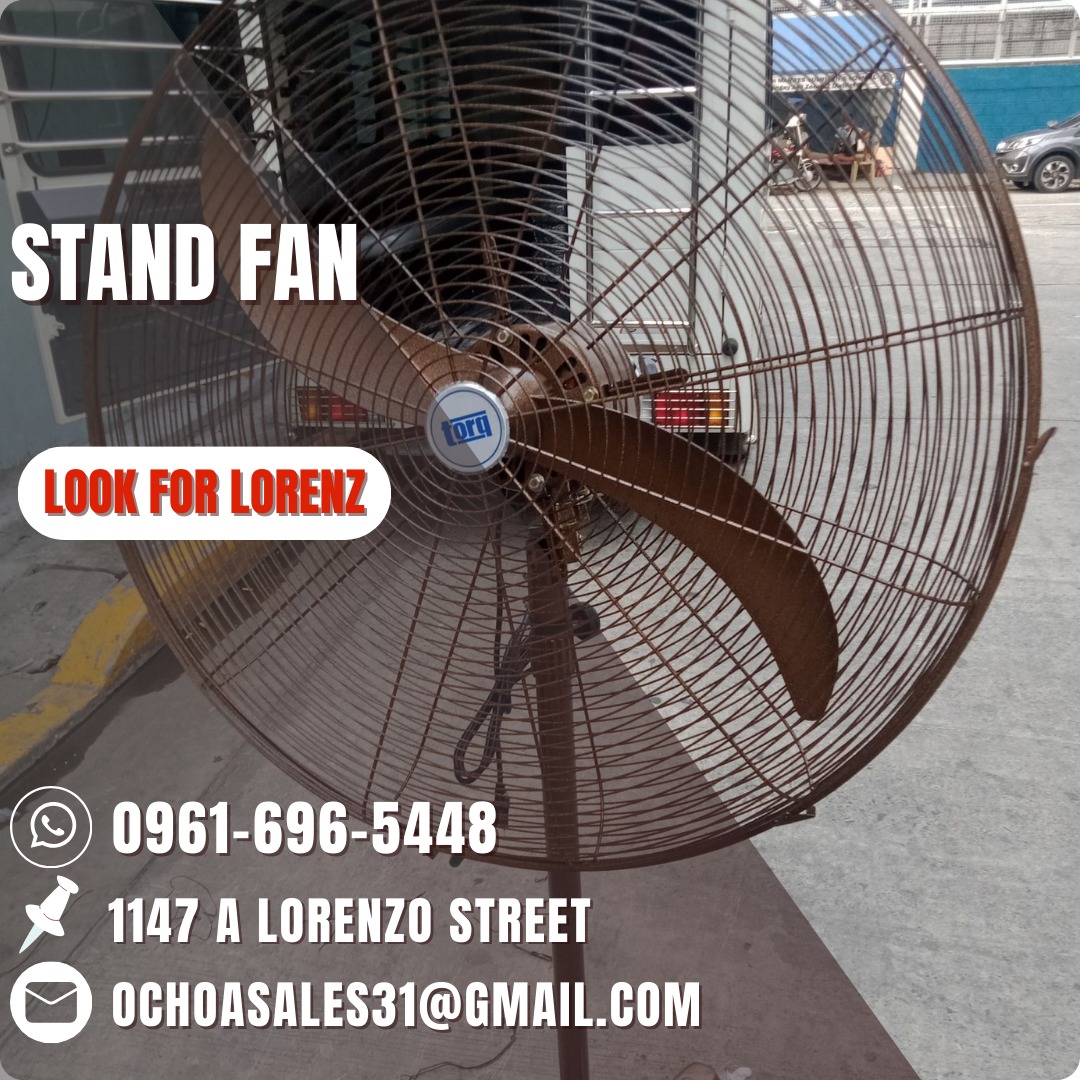 STAND FAN, Commercial & Industrial, Construction & Building Materials ...