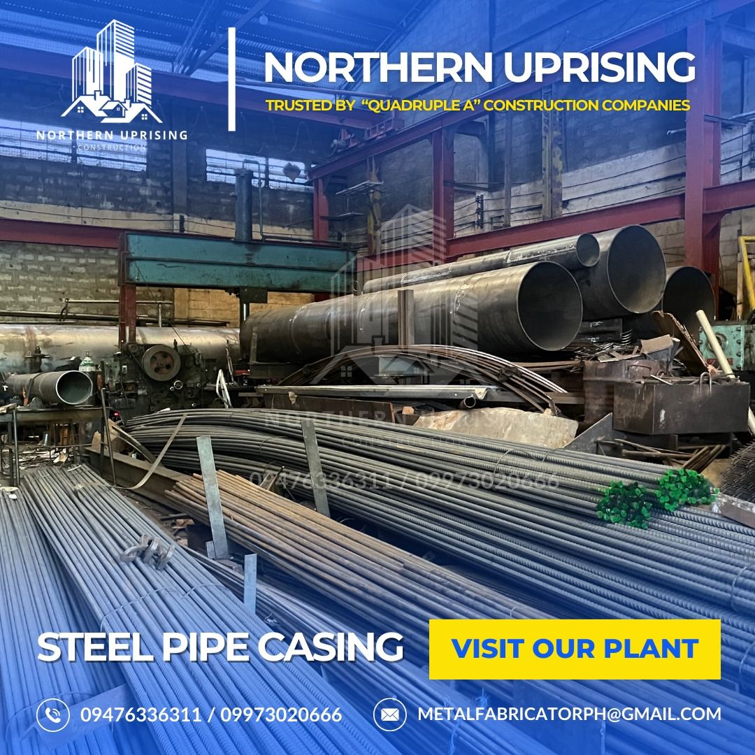 Steel Pipe Casing | Flat Bar | Base Plate | Hotdip Galvanized | J Bolt ...