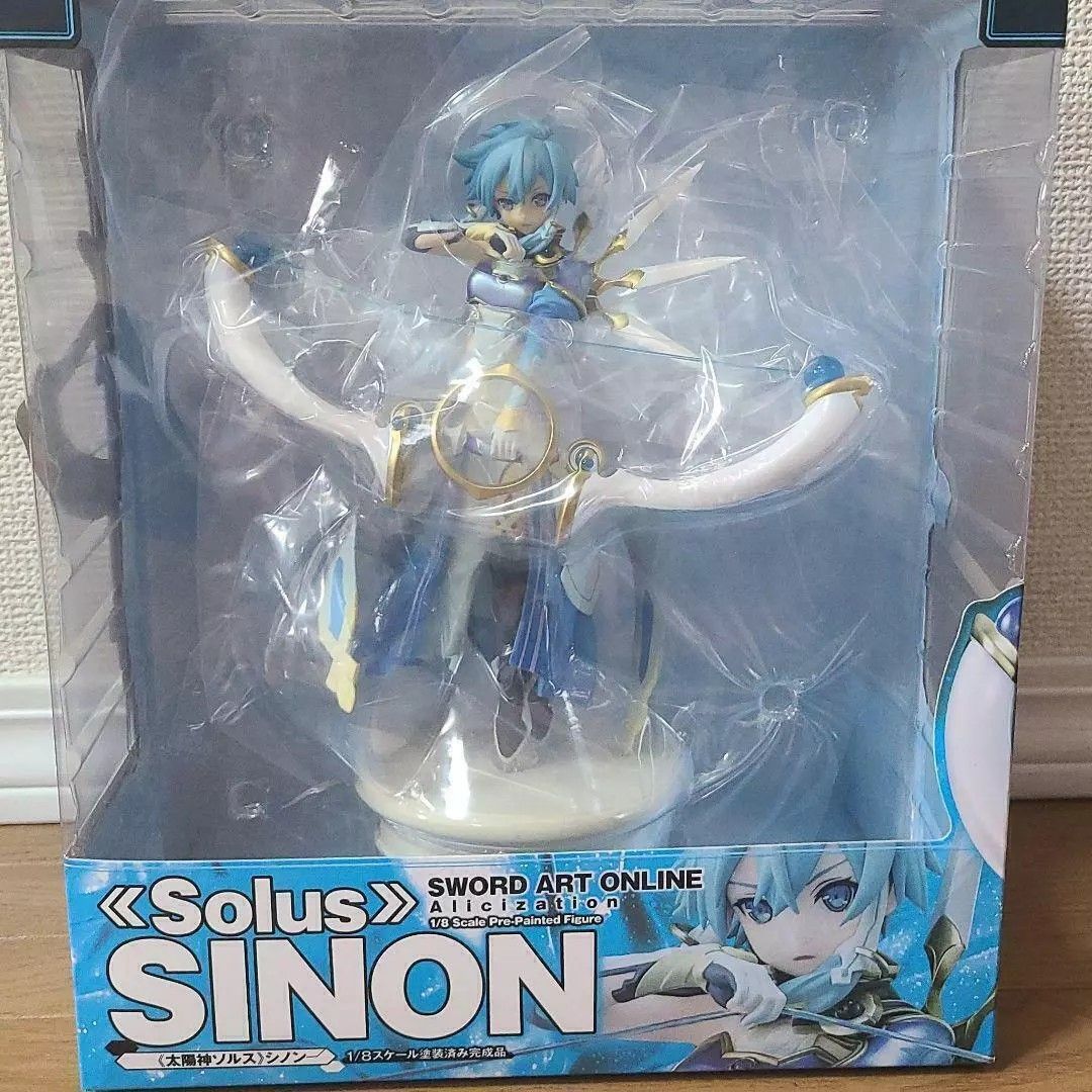 Sword Art Online Alicization Sun Goddess Solus Sinon 1/8 ABS PVC Figure ...