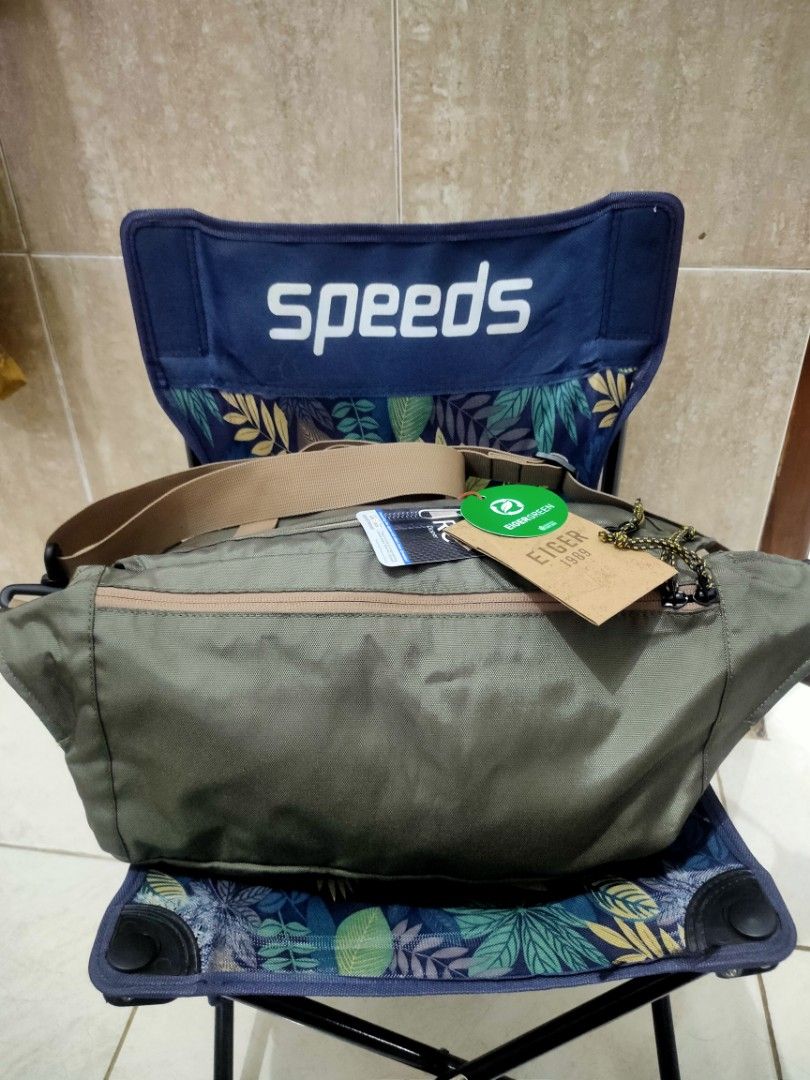 Tas selempang Eiger original, Fesyen Pria, Tas & Dompet , Tas Selempang ...