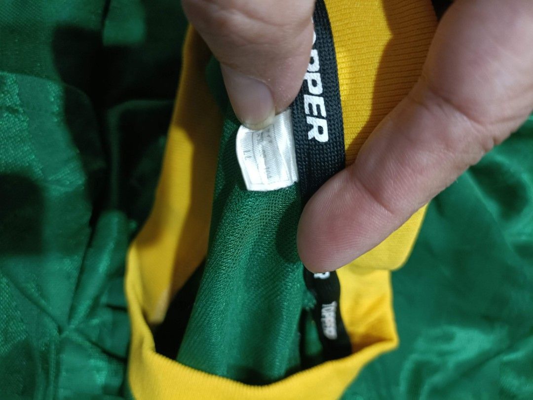 TOPPER CUSTOM TRAINING BRASIL CBF FOOTBALL SOCCER JERSEY BAJU BOLA ...