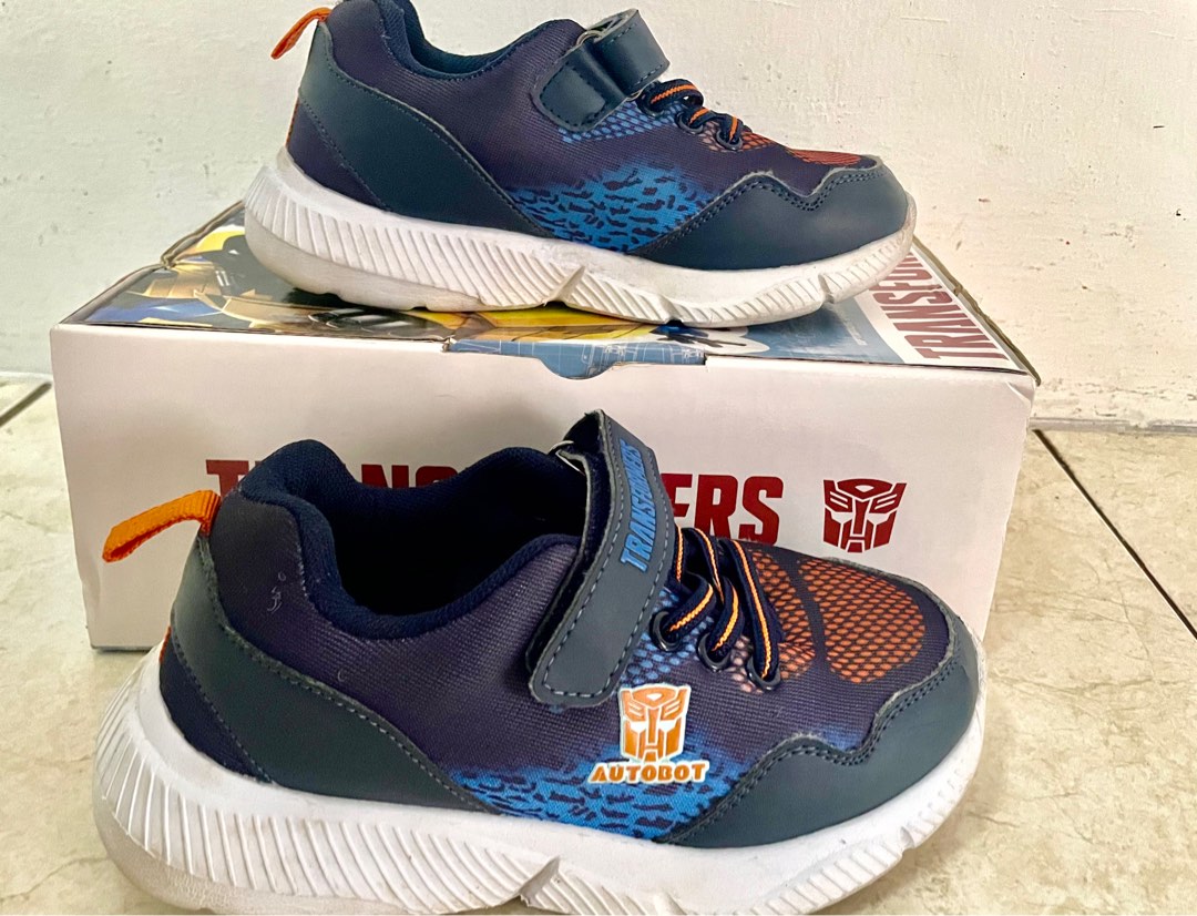 TRANSFORMERS SHOES SIZE 30, Babies & Kids, Babies & Kids Fashion on ...