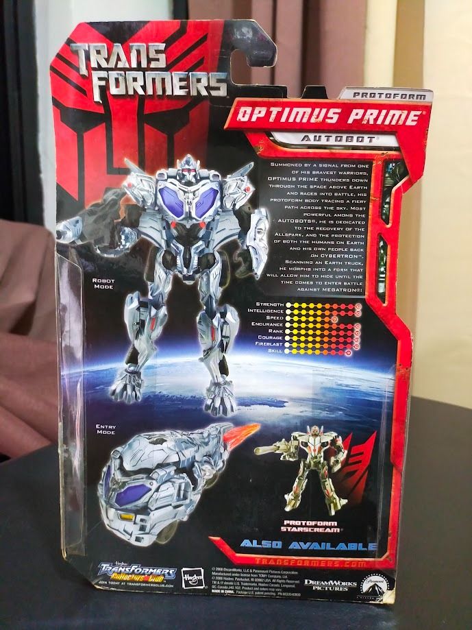 Transformers The Movie | TFTM PROTOFORM OPTIMUS PRIME, Hobbies & Toys ...