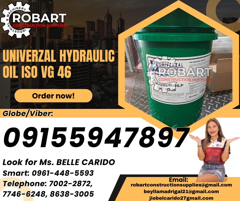 Univerzal Hydraulic Oil ISO VG 46, Commercial & Industrial ...