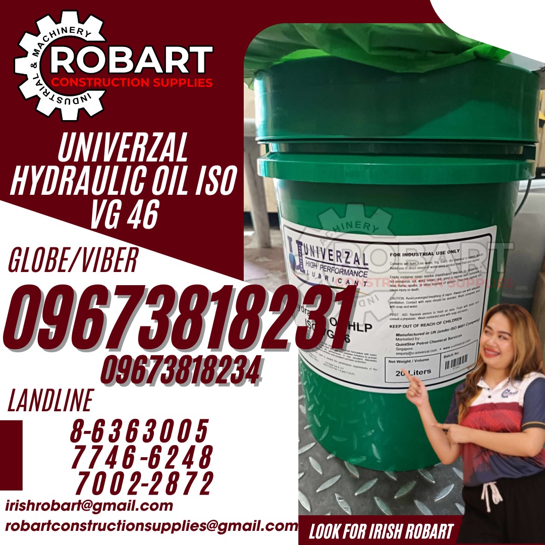 Univerzal Hydraulic Oil ISO VG 46, Commercial & Industrial ...