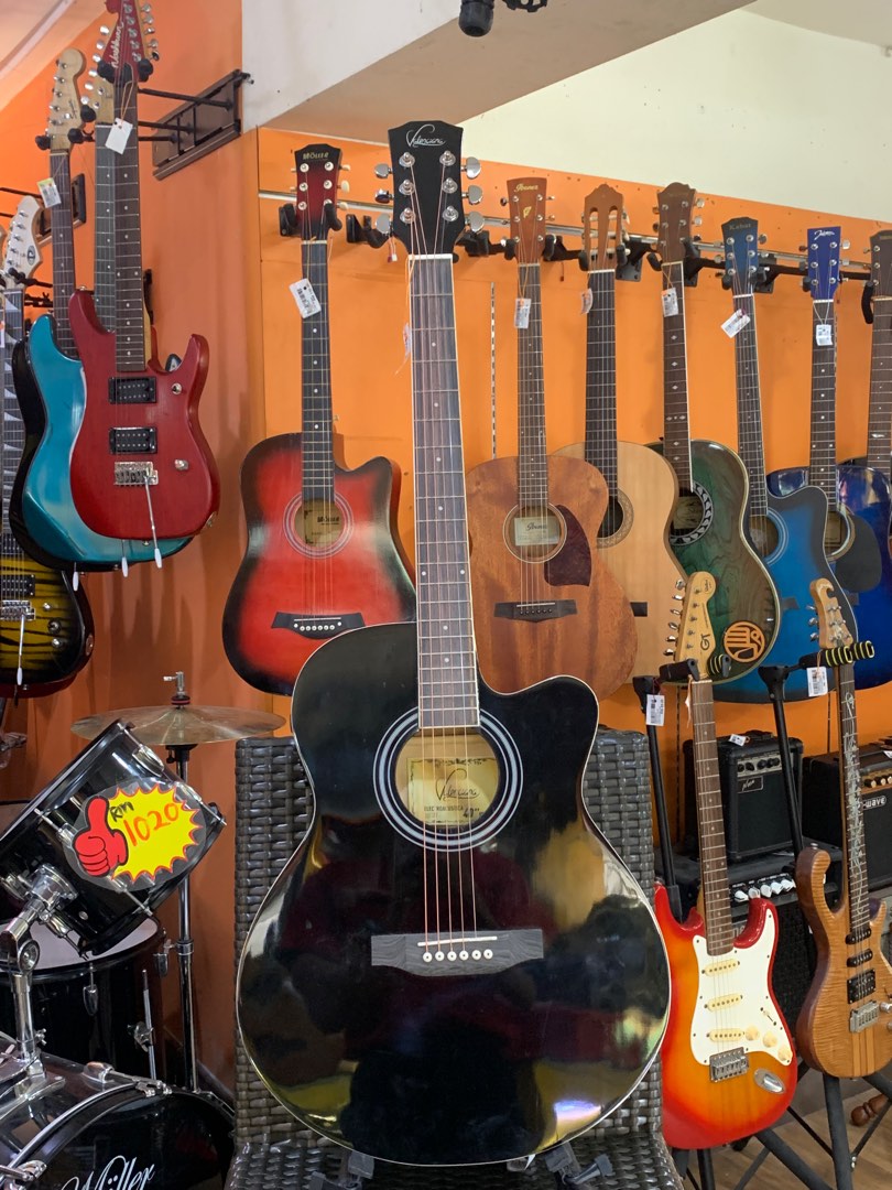 VALENCIANA GUITAR SEMI ACOUSTIC MODEL:4EQ-BL4EQ-BL, Announcements on ...