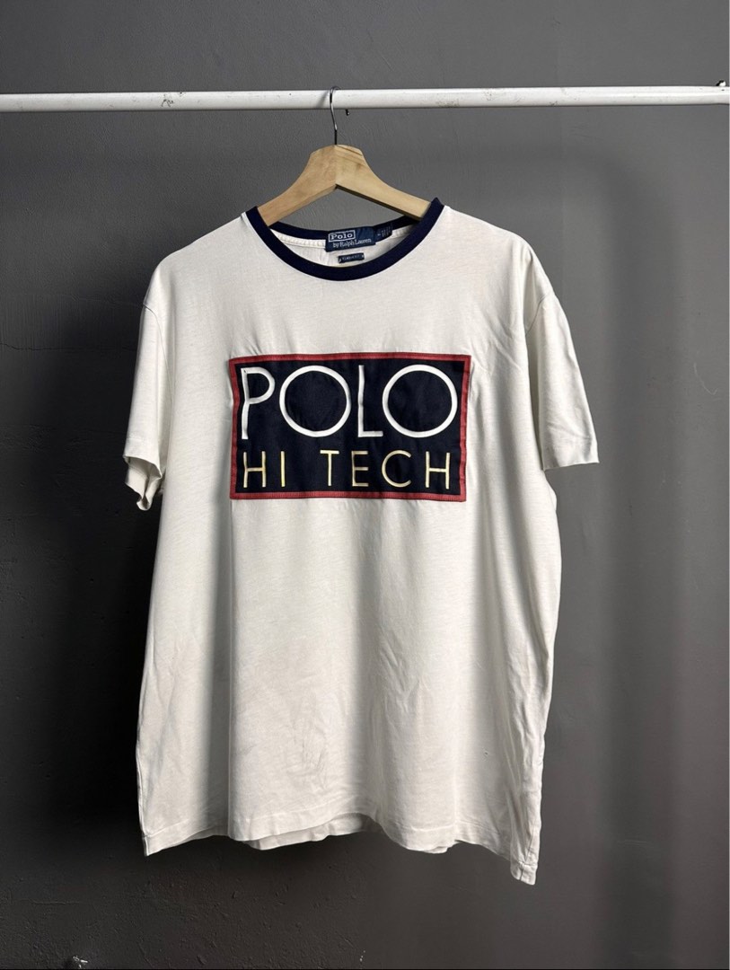 Vintage Polo Hi Tech, Men's Fashion, Tops & Sets, Tshirts & Polo Shirts ...