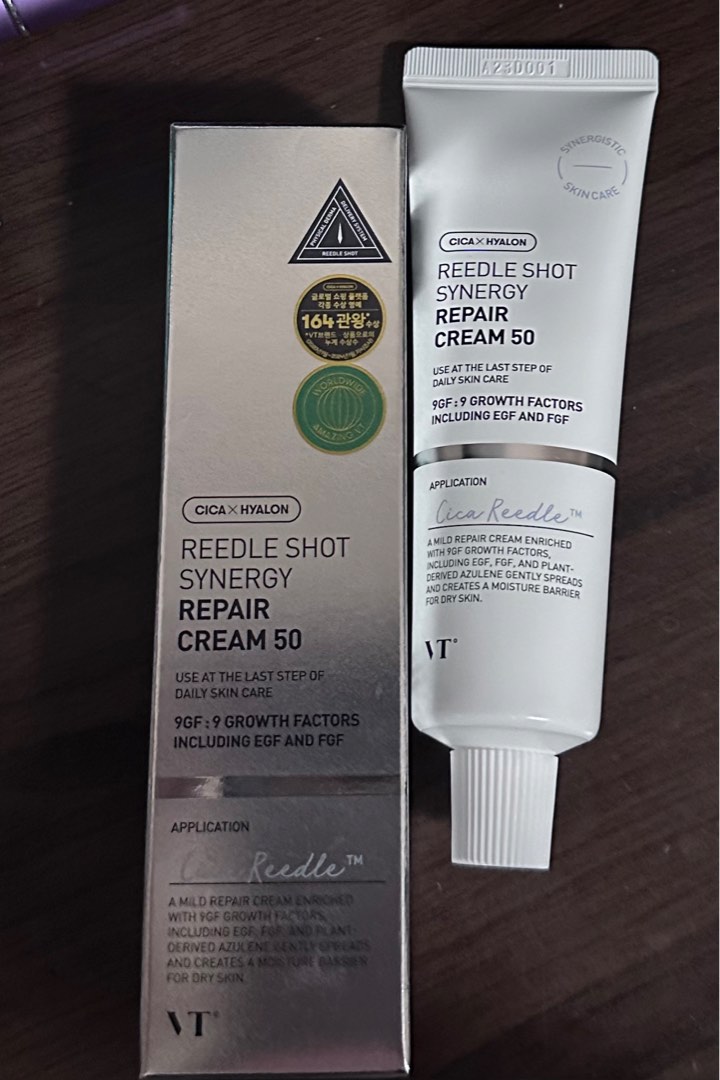 VT Reedle Shot Synergy Repair Cream 50, Beauty & Personal Care, Face, Face Care on Carousell