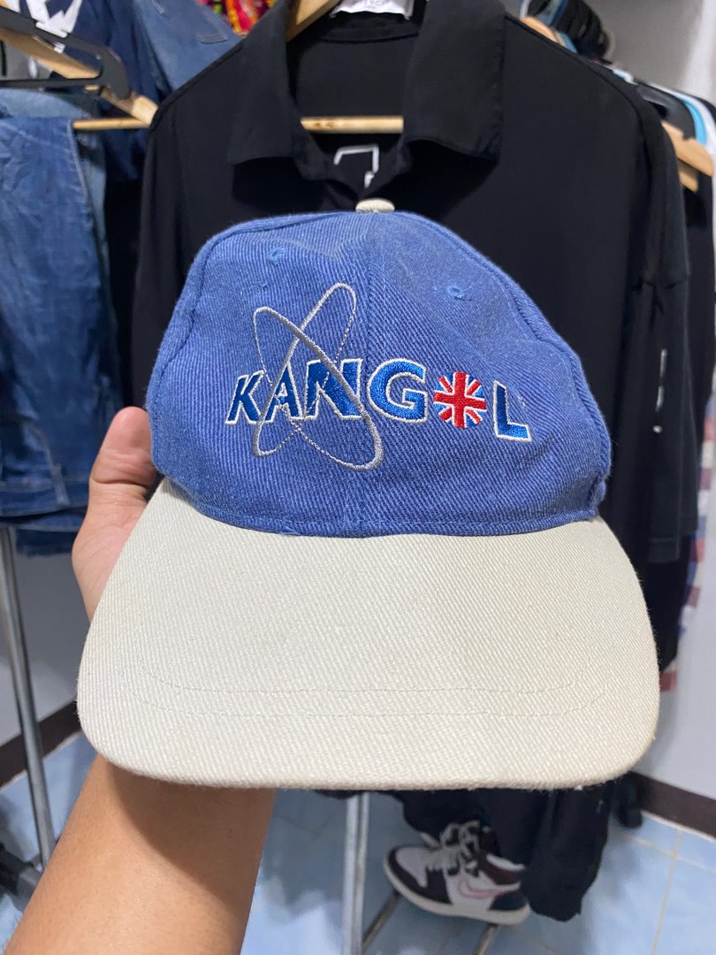 VTG KANGOL DENIM CAP, Men's Fashion, Watches & Accessories, Caps & Hats ...