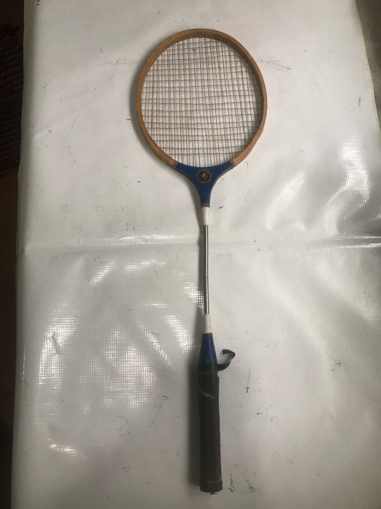 Wooden Badminton Racket #2963, Sports Equipment, Sports & Games, Racket ...