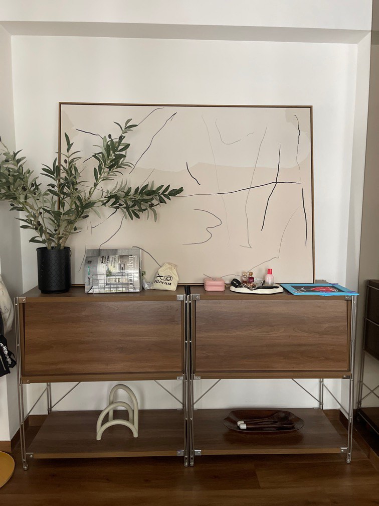 Wooden ins muji rack, Furniture & Home Living, Furniture, Shelves ...