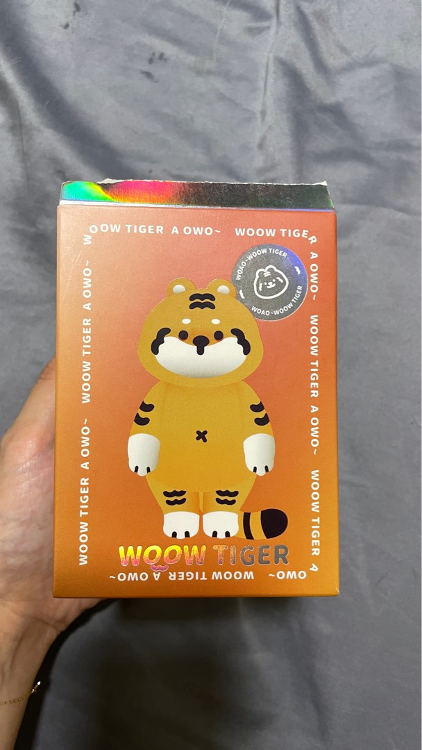 WOOW Tiger Blindbox PopMart, Hobbies & Toys, Toys & Games on Carousell
