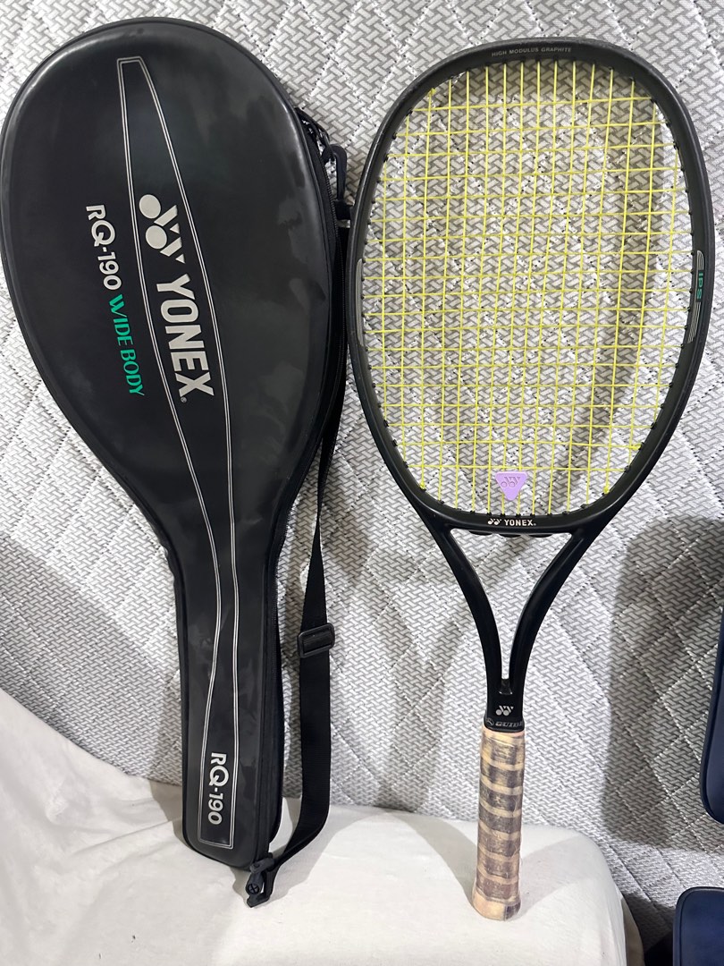 YONEX TENNIS RACKET, Sports Equipment, Sports & Games, Racket and Ball ...