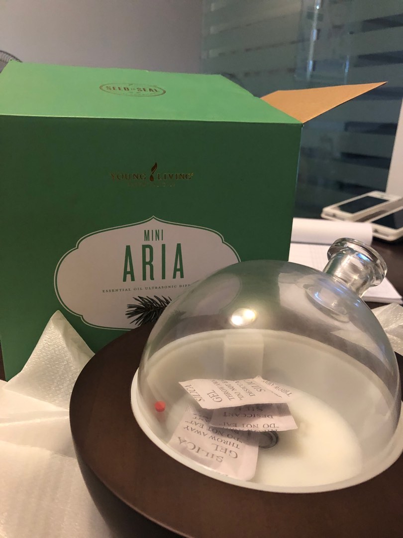 Young Living Mini Aria Diffuser, Furniture & Home Living, Home ...