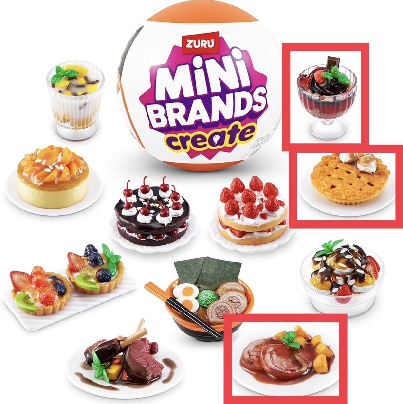 Zuru mini brands create master chef, 興趣及遊戲, 玩具 & 遊戲類 - Carousell