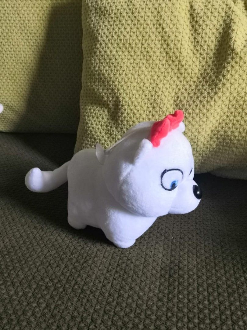 20cm The Secret Life of Pets Gidget Max Snowball Stuffed Plush Toy, Hobbies & Toys, Toys & Games ...