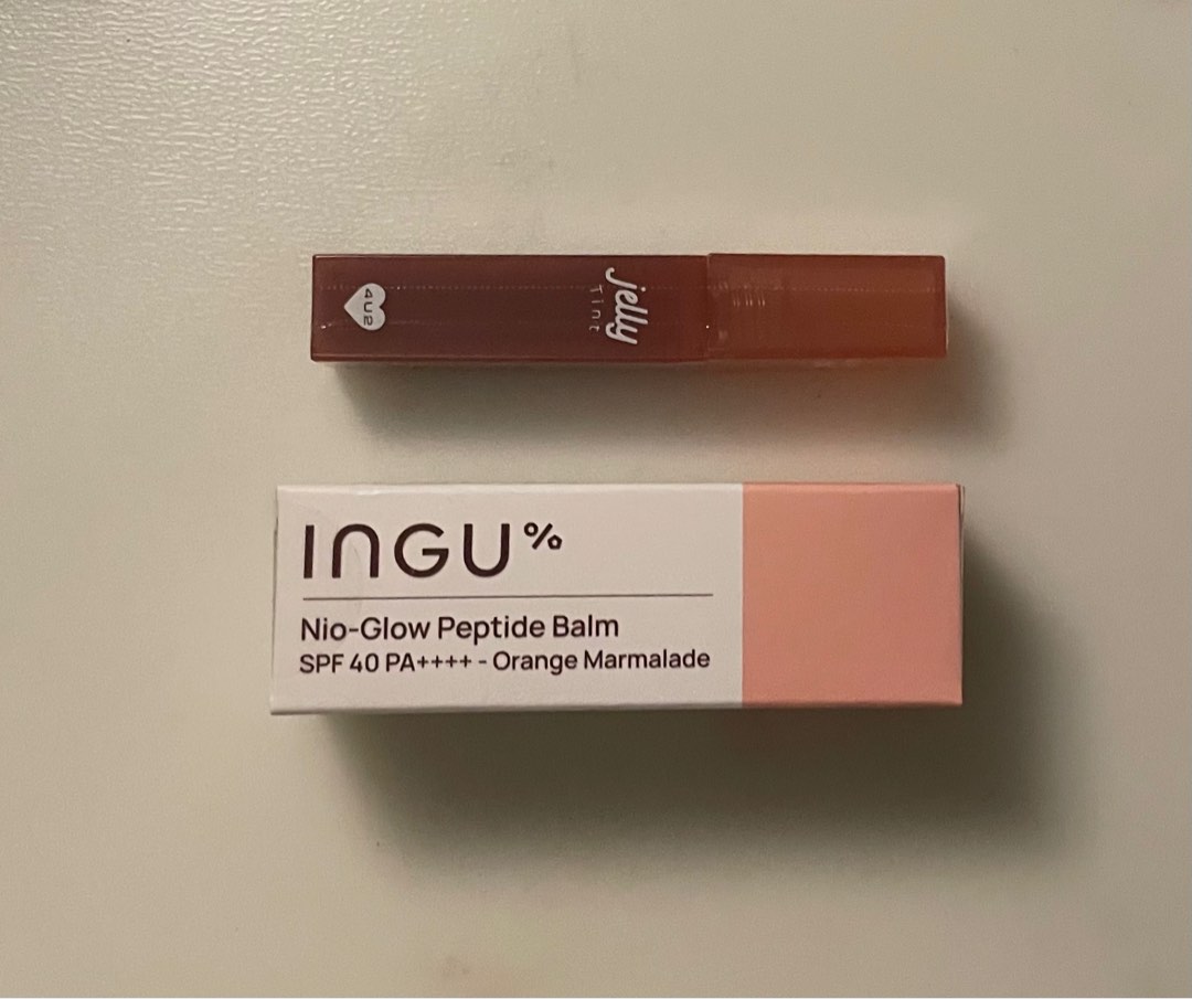 4U2 Jelly Lip Tint INGU Peptide Balm, Beauty & Personal Care, Face ...