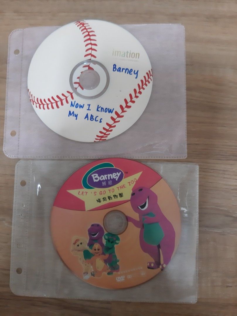 5 pcs Children DVD/ Barney/ Dibo/ Bear, Hobbies & Toys, Music & Media ...
