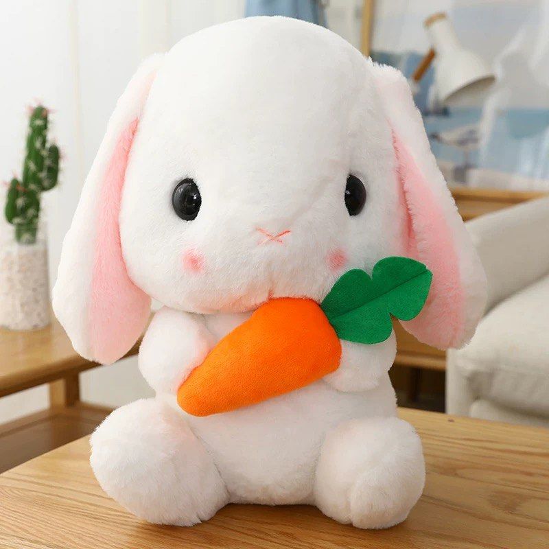 75cm Large Rabbit Doll Cute Big Rabbit Plush Stuffed Animal Toy ...
