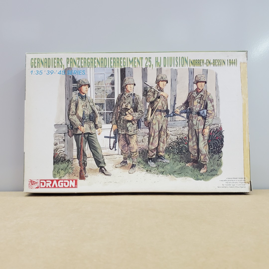 全新絕版 Dragon 威龍 6110 Grenadiers, Panzergrenadierregiment 25, HJ Division ...
