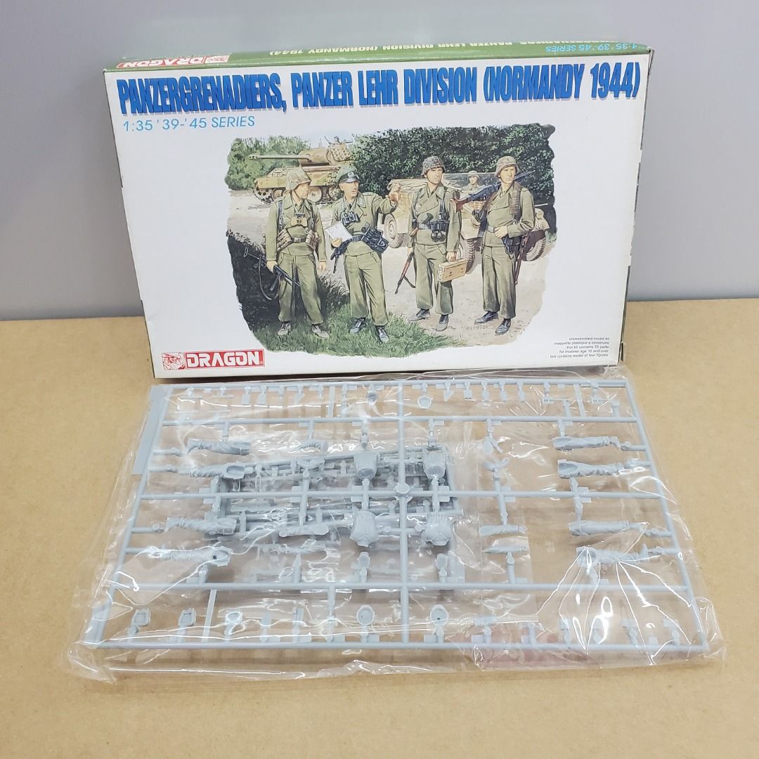 全新絕版 Dragon 威龍 6111 Panzergrenadiers, Panzer Lehr Division (Normandy ...