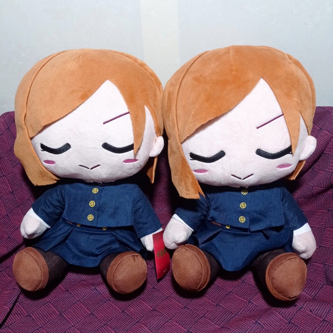 jujutsu kaisen nobara big taito plush with ppt/no ppt, Hobbies & Toys ...