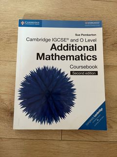 KSSM ADDITIONAL MATHEMATICS FORM 4, Hobbies & Toys, Books & Magazines ...