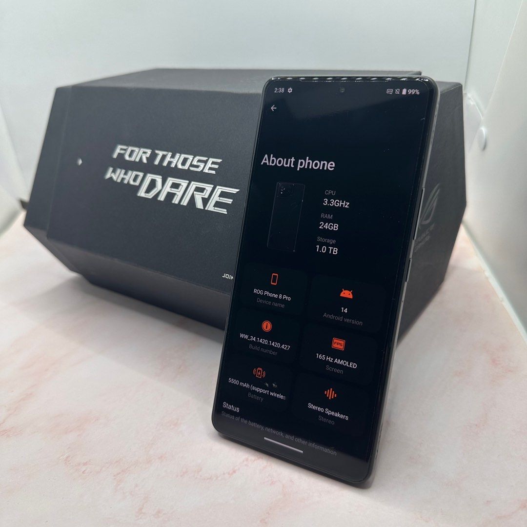 ASUS ROG 8 Pro Edition 24+1TB MYSET USED, Mobile Phones & Gadgets ...