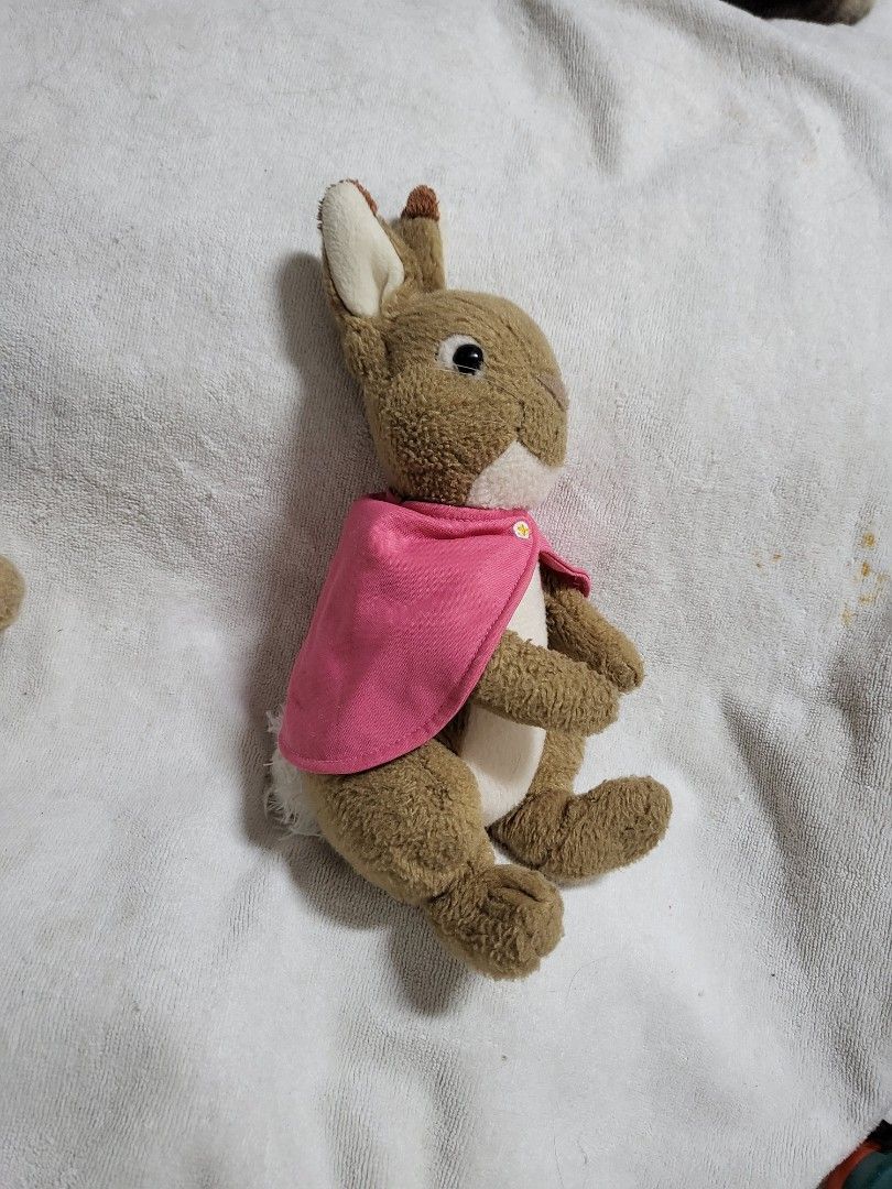 Authentic Beatrix Potter Federick Wame Peter Rabbit Flopsy Beanie Plush ...