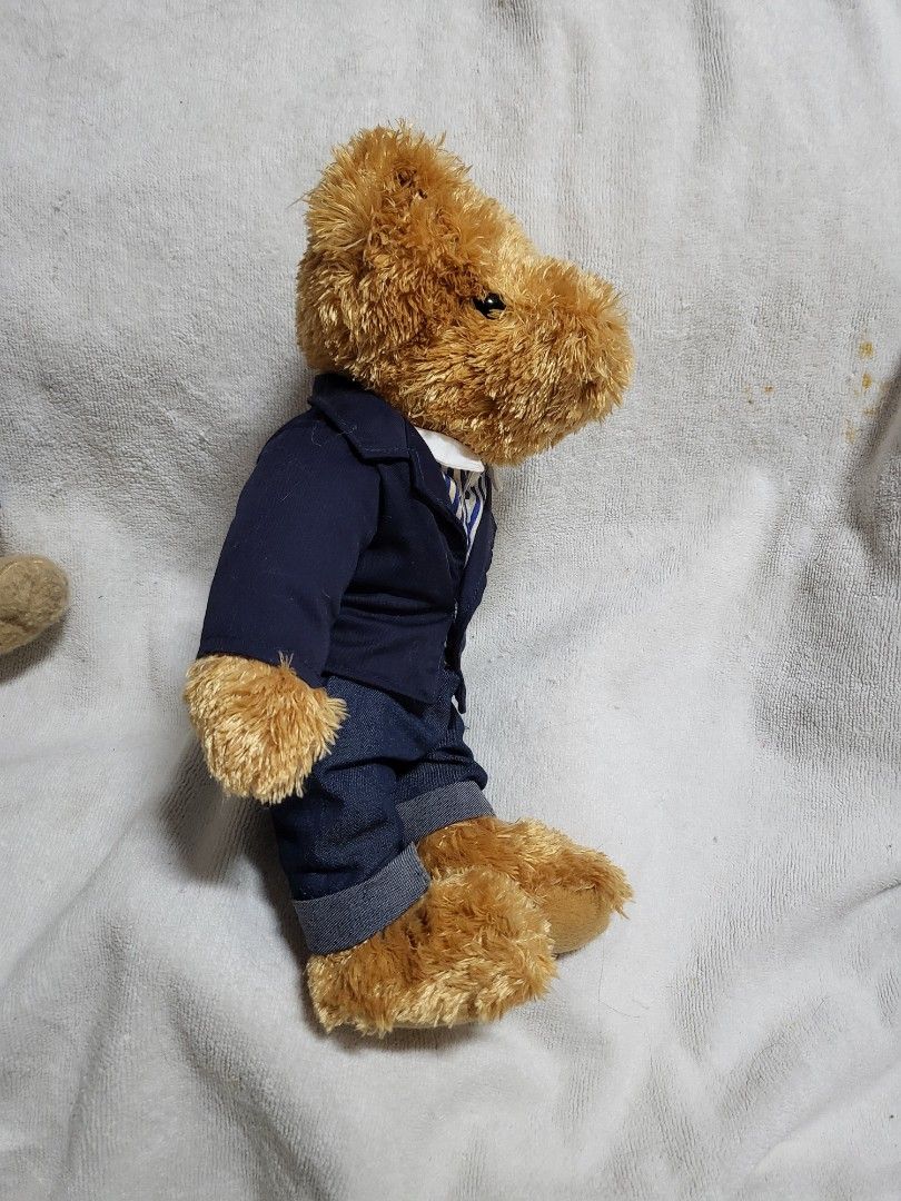 Authentic Lexus Official Mascot Teddy Bear in Suit Beanie Plush Soft ...