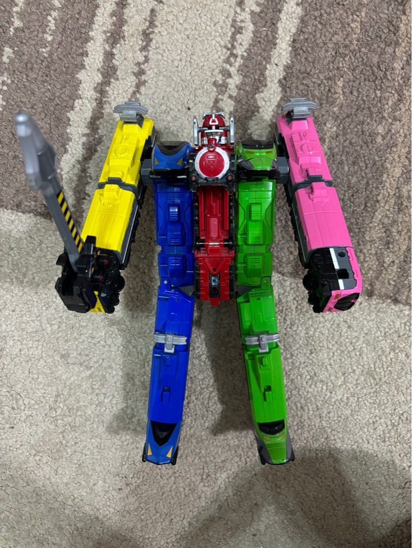 Bandai DX Toqger Ressha Power Ranger Megazord Super Sentai, Hobbies ...