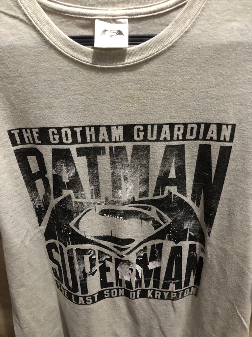 Batman X Superman Mens Fashion Tops And Sets Tshirts And Polo Shirts On Carousell