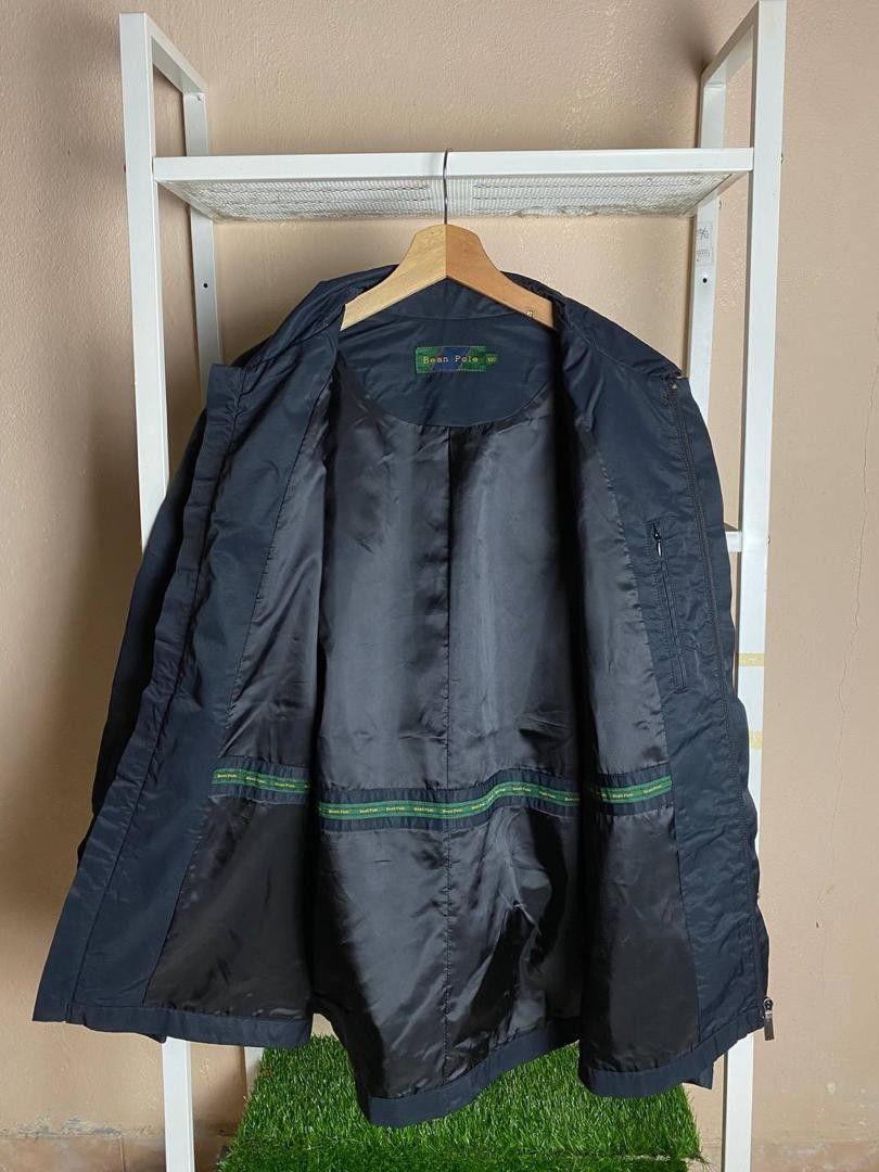 Bean Pole Nylon Harrington Jacket (Pit 23.5-Hitam pekat), Men's Fashion ...