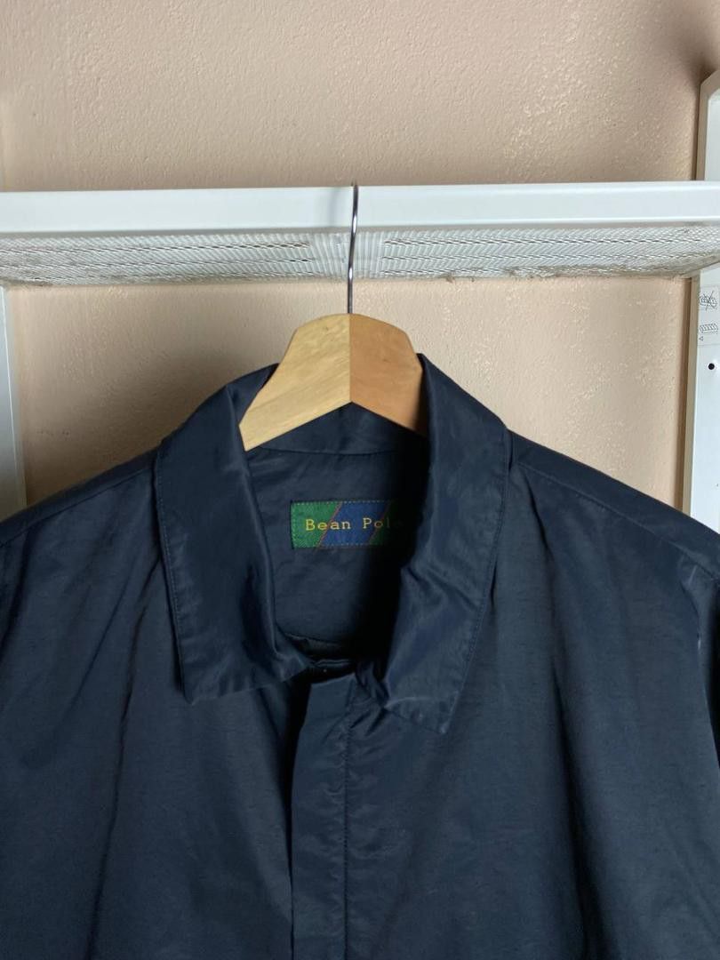 Bean Pole Nylon Harrington Jacket (Pit 23.5-Hitam pekat), Men's Fashion ...