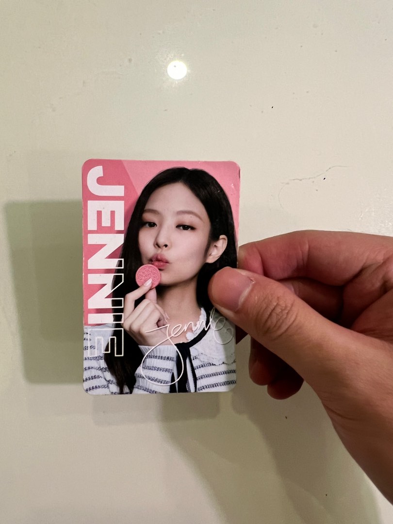 Blackpink Jennie x Oreo Card, Hobbies & Toys, Collectibles ...